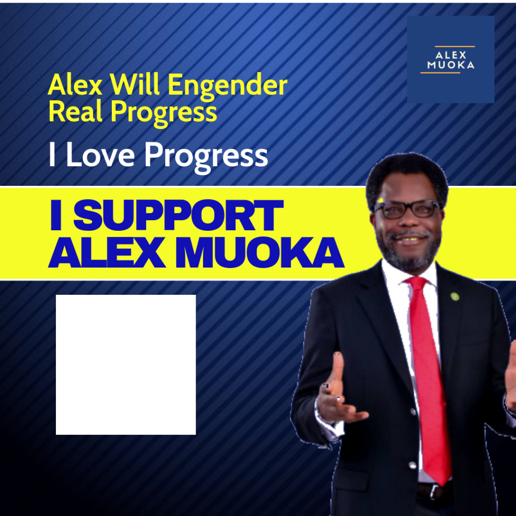 Create your personalized DP for Alex Muoka Support - GetDP