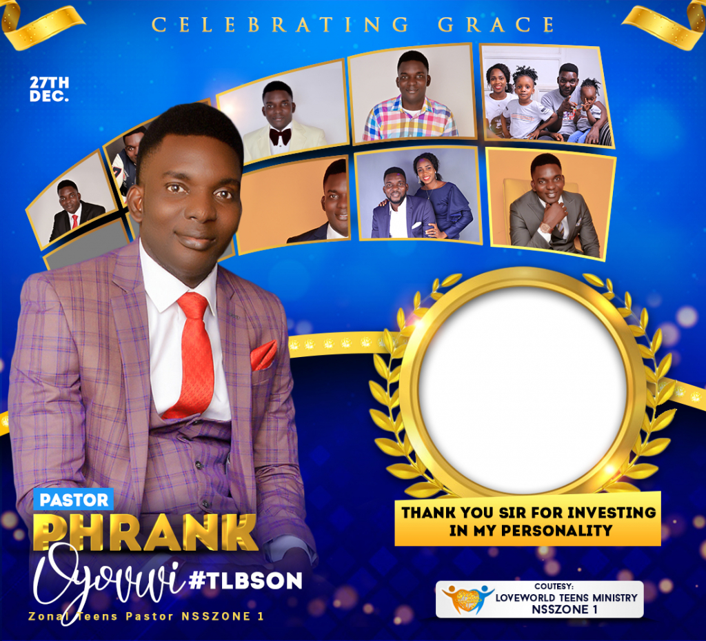 Create your personalized DP for Happy Birthday Pastor Phrank Oyovwi - GetDP