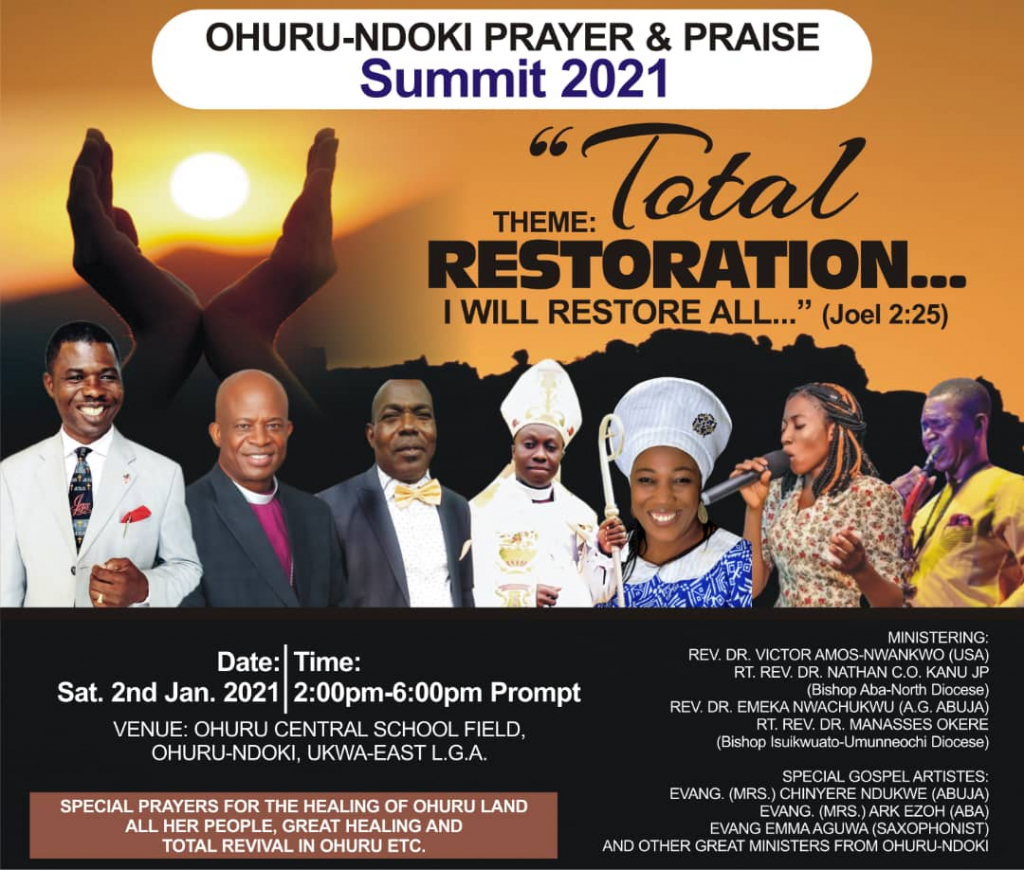 Create your personalized DP for OHURU-NDOKI PRAYER AND PRAISE SUMMIT ...