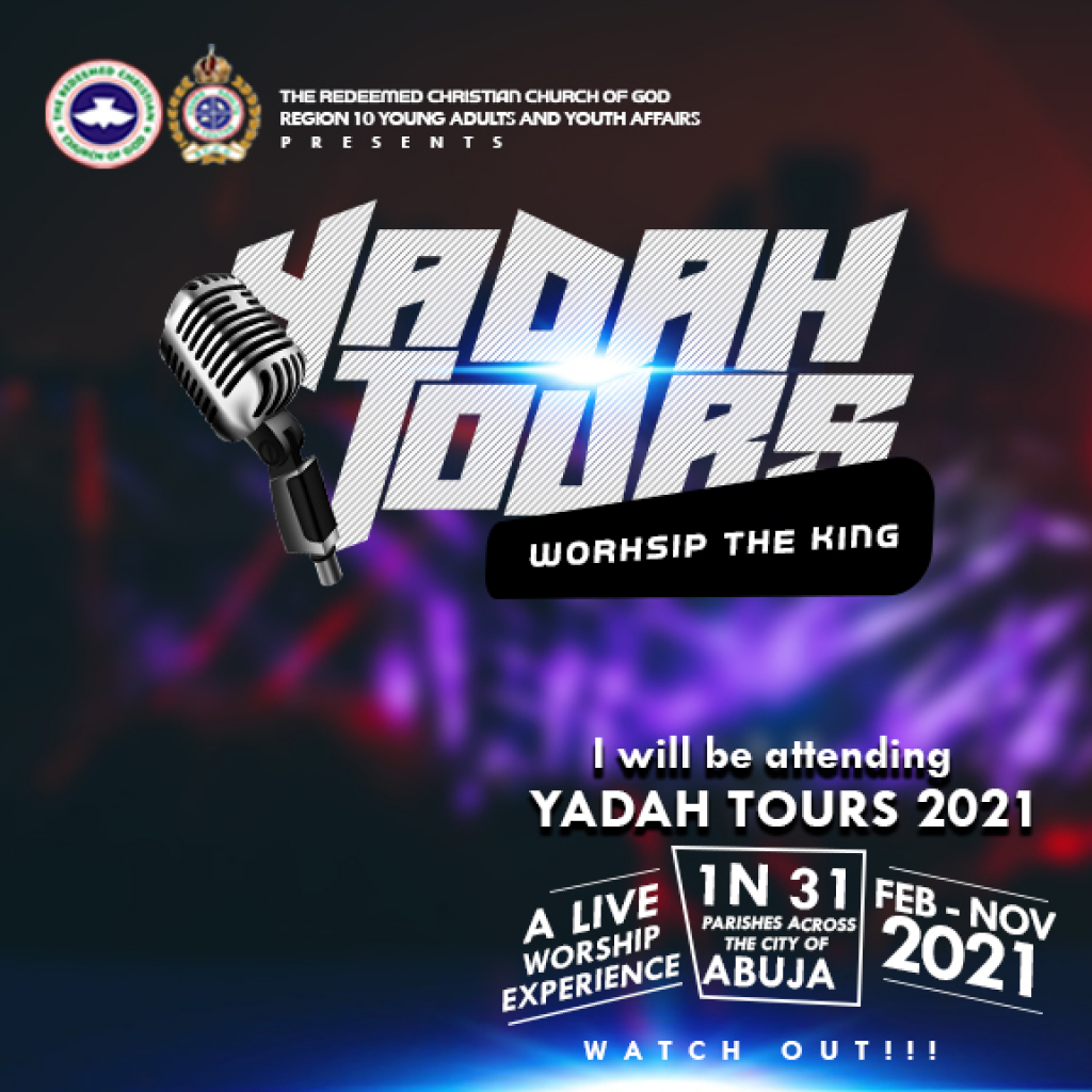 Create your personalized DP for Yadah Tours 2021 - GetDP