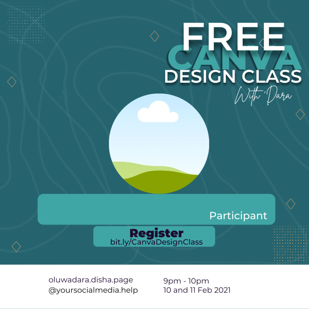 Create your personalized DP for Free Canva Design Class - GetDP