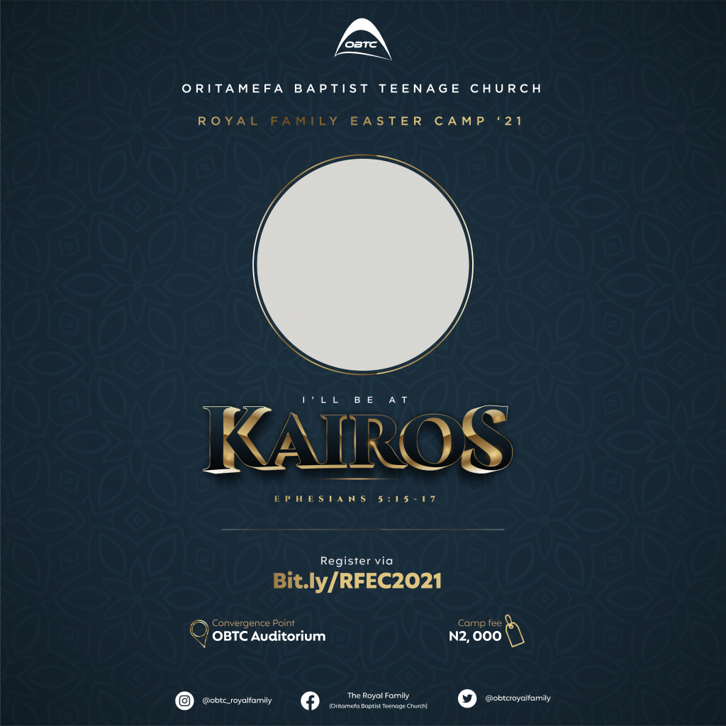 Create your personalized DP for KAIROS 2021 - GetDP