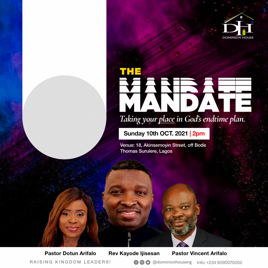 Create your personalized DP for THE MANDATE - GetDP