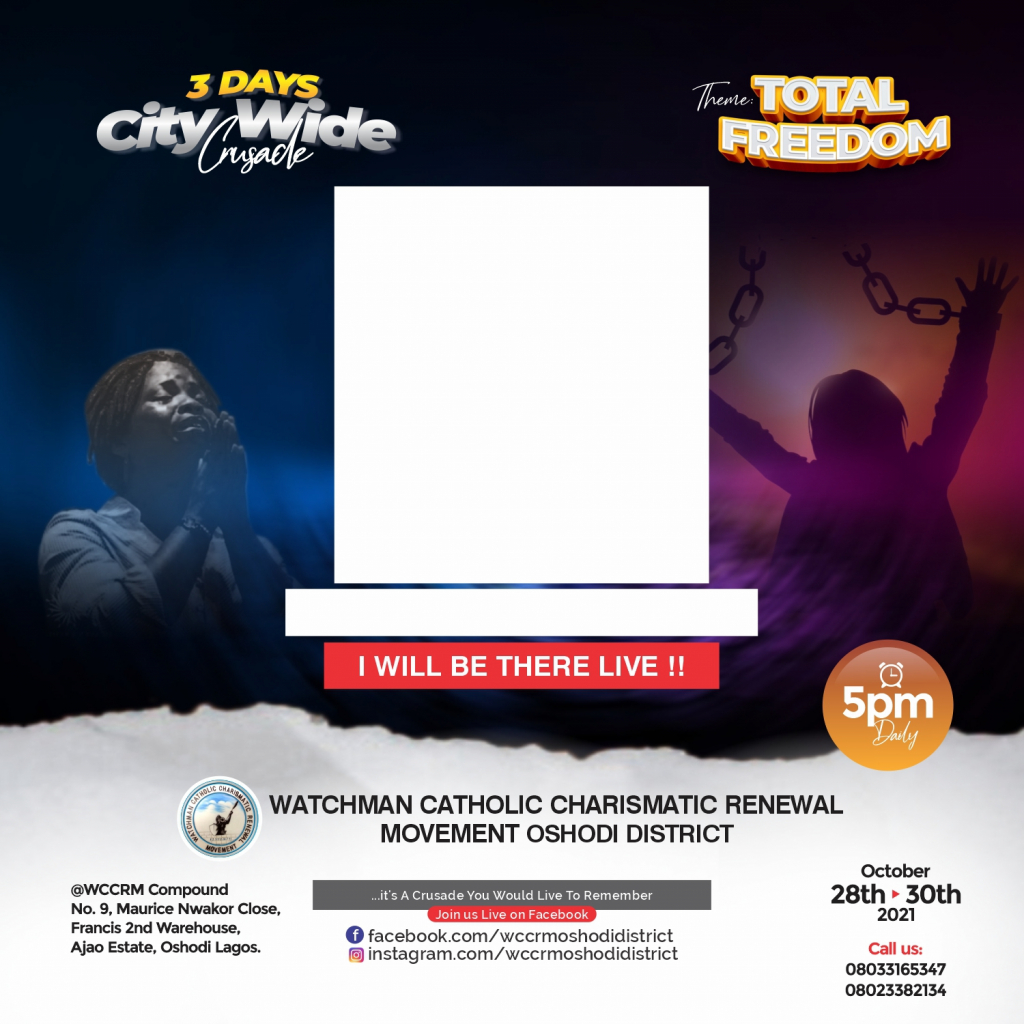 Create your personalized DP for Total Freedom Crusade - GetDP