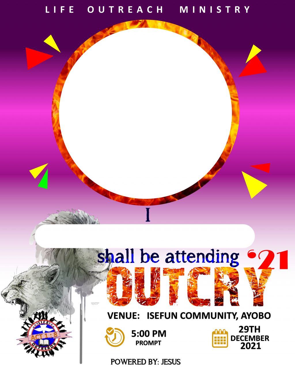 Create your personalized DP for LifeOutreach - GetDP